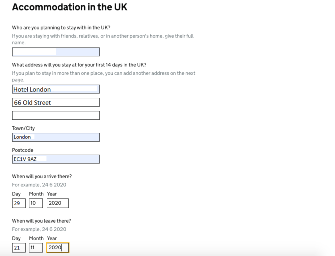 Как заполнить Public Health Passenger Locator Form | PSM7.COM